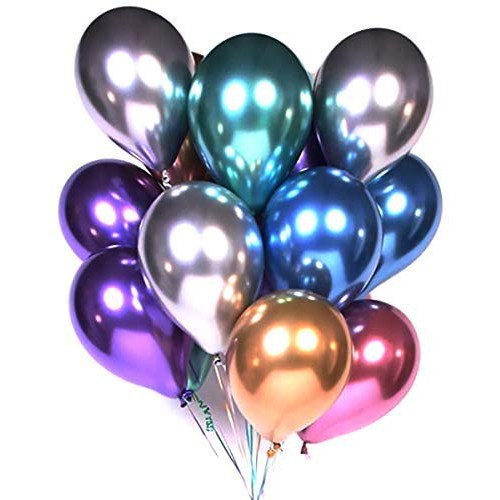 Balloons Chrome Assorted 25's 12" | OfficeWorks.ph